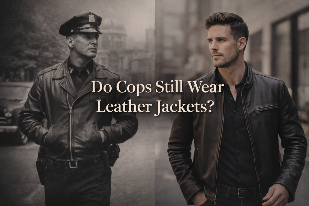 Do Cops Still Wear Leather Jackets? The Real Answer – Rizwards Leather